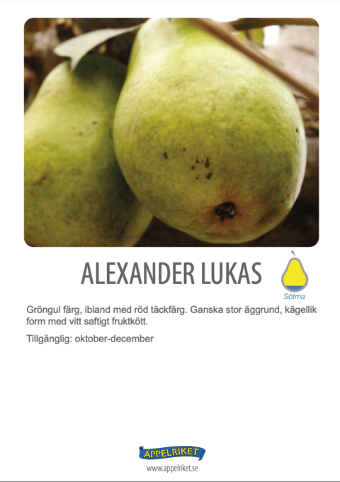 Alexander Lukas - Äppelriket